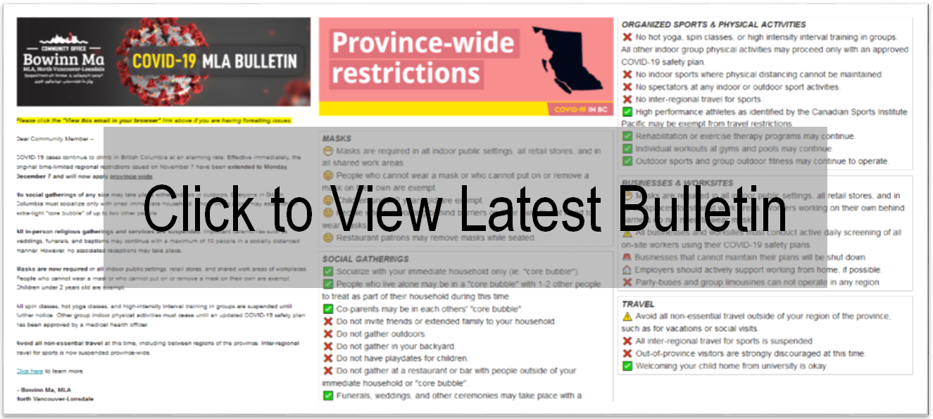 Bulletins & Updates - Bowinn MaBowinn Ma